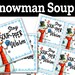 SNOWMAN SOUP Gift Tags Snowman Hang Tags Gifts for Staff, Teachers ...