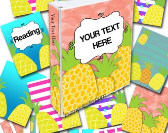 Binder Covers Winter Holiday Student. Teacher Editable | Etsy