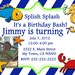 Fishing Birthday Party Invitations Fish Themed Invite Wood - Etsy