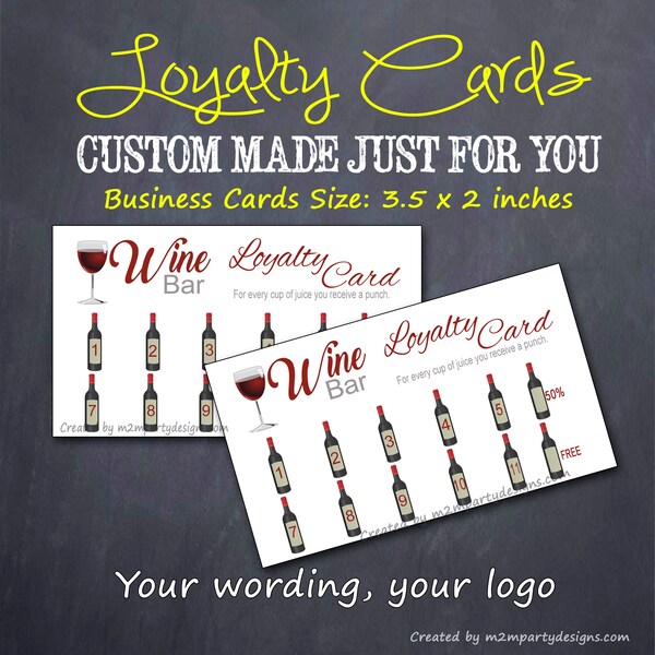 Frequent Buyer Card - Etsy