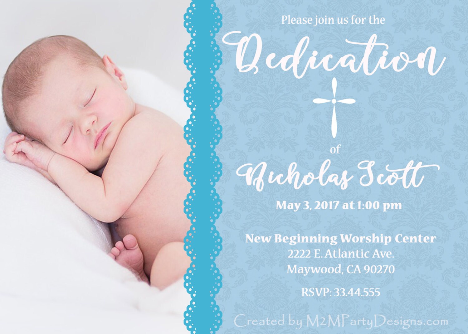 Christening Wallpaper For Baby Boy