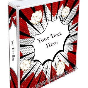 Superheroes Binder Covers Super Hero Student. Teacher Editable ...