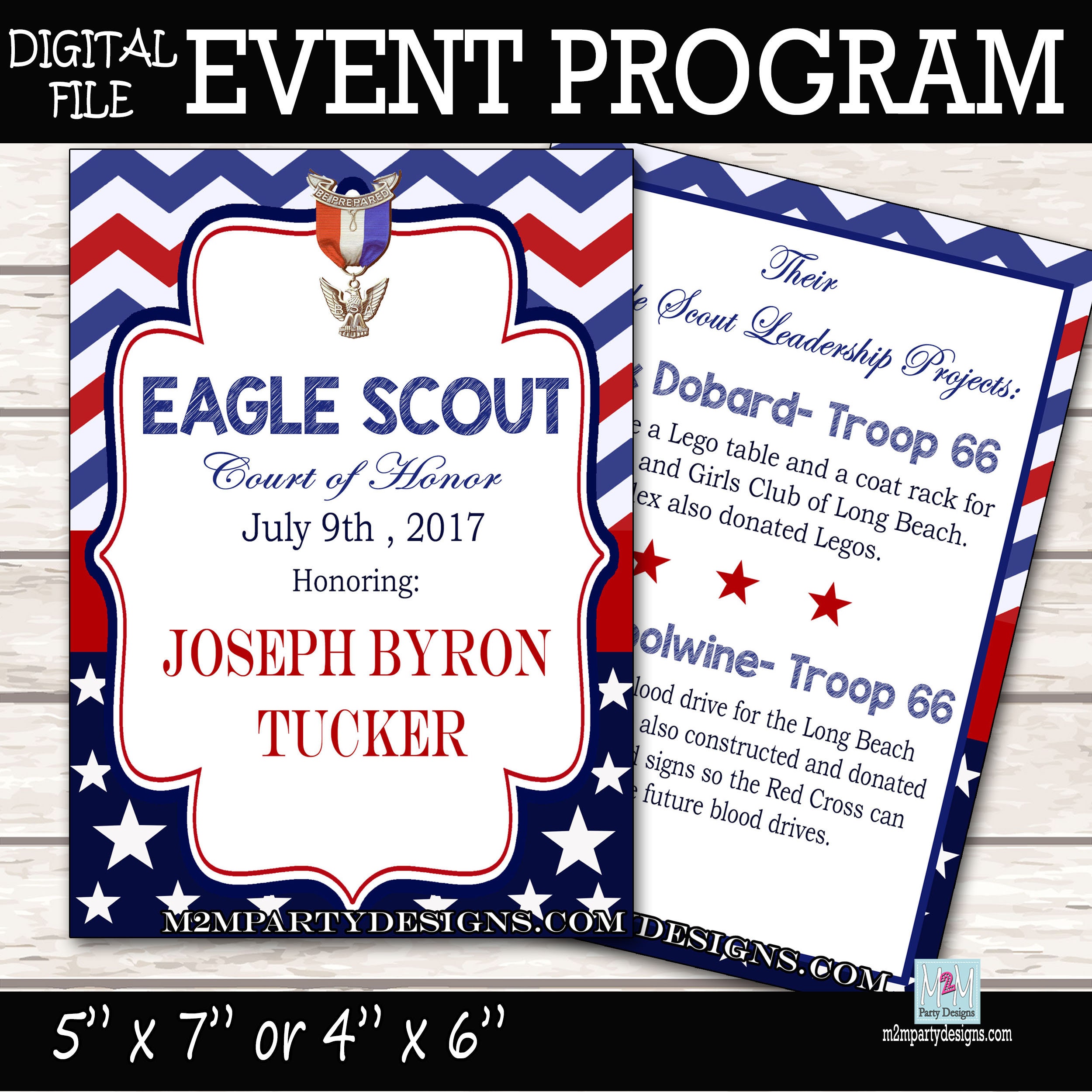 Eagle Scout Project Flyer