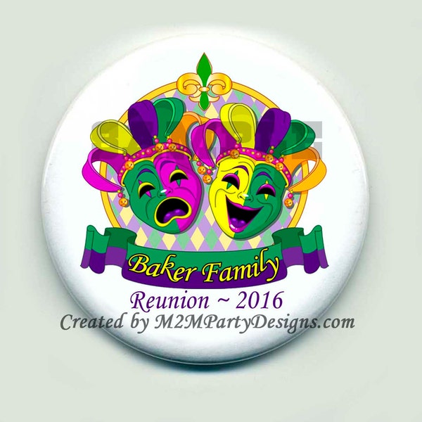 Family Reunion Buttons - Etsy