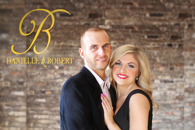 Custom Designed Prom Logo. Gobo Design. Prom Monogram. Party | Etsy