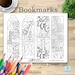 Happy New Year Bookmarks Coloring Bookmarks January 1 Bookmark, New ...