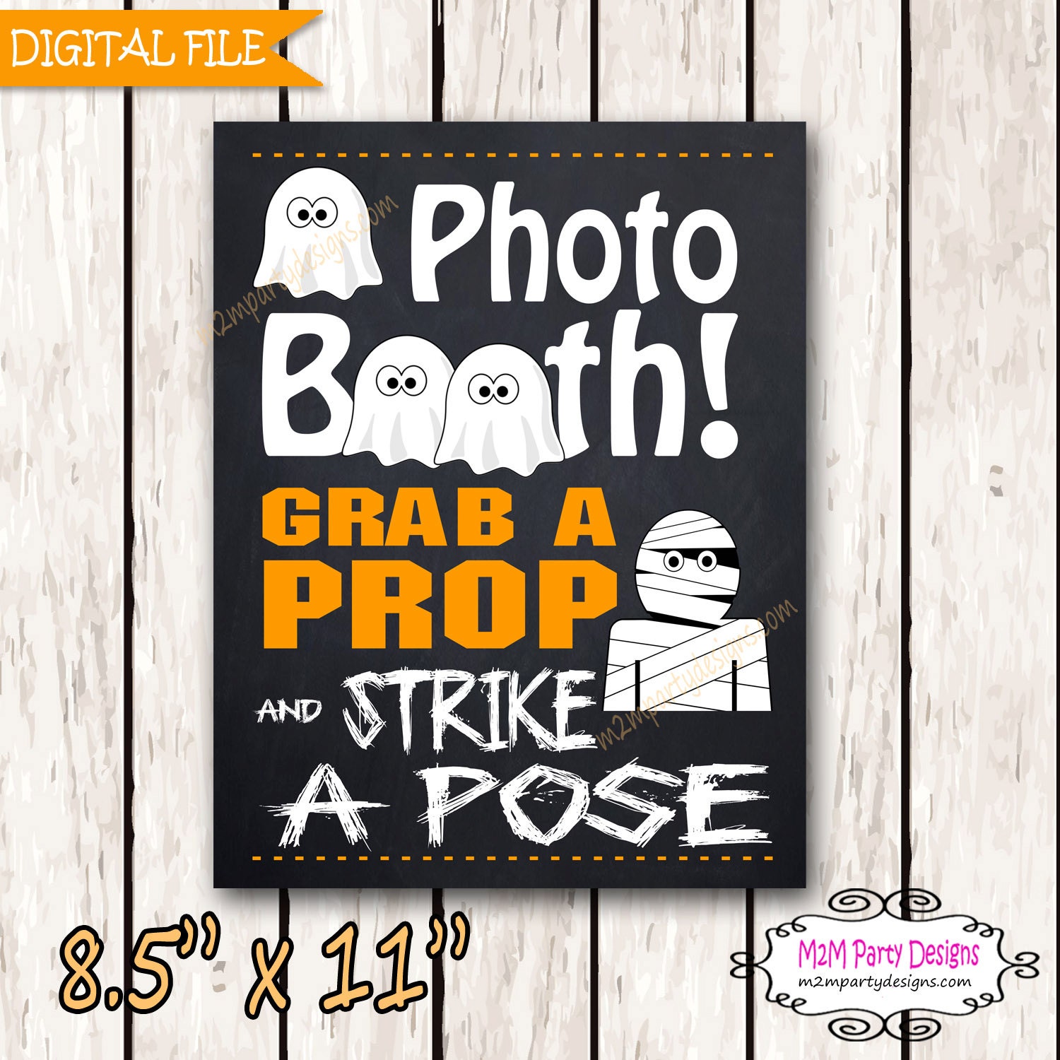 Halloween Photo Booth Sign Halloween Party Photo Booth | Etsy