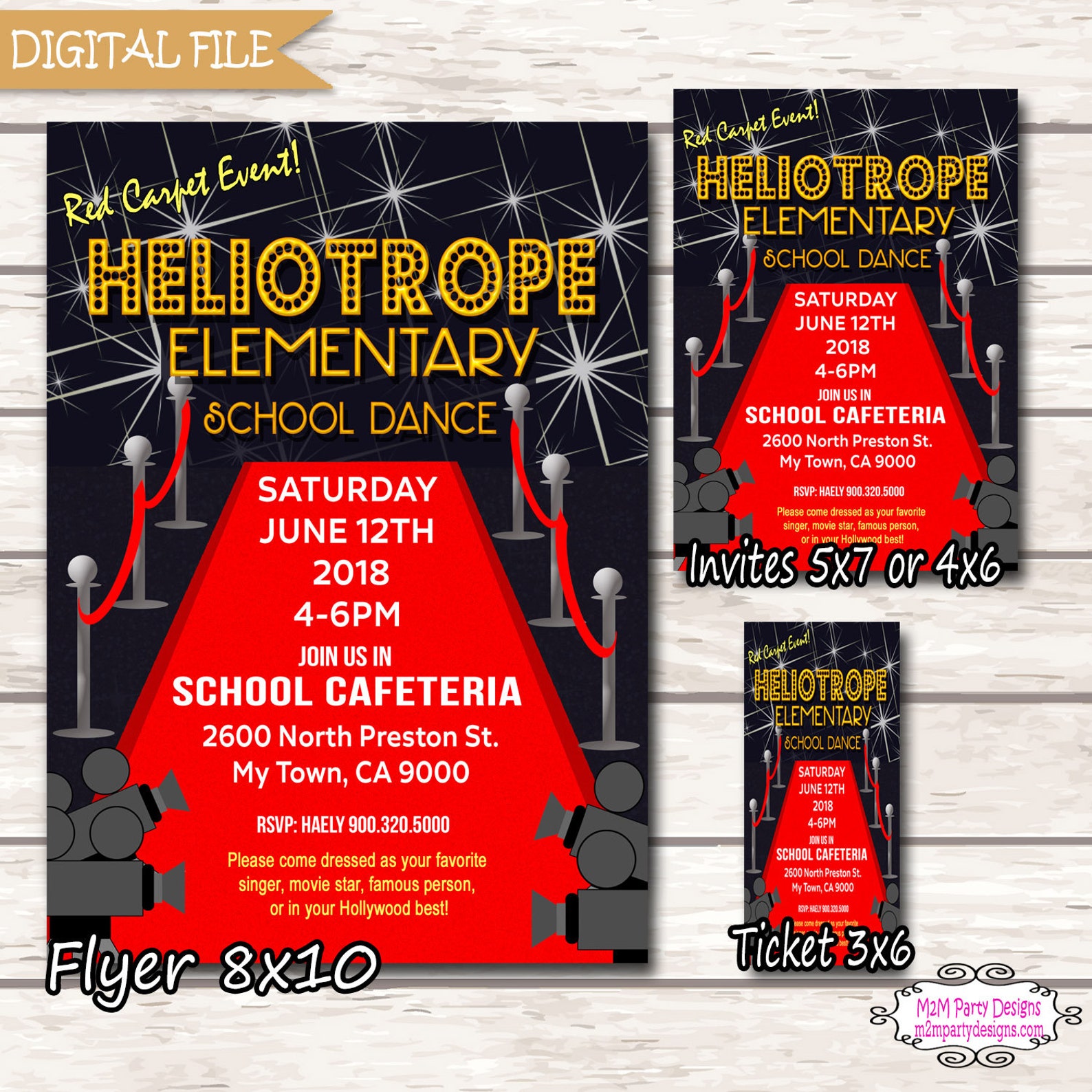 Graduation Movie Ticket Invite Diy Printable Movie Night Party | Etsy