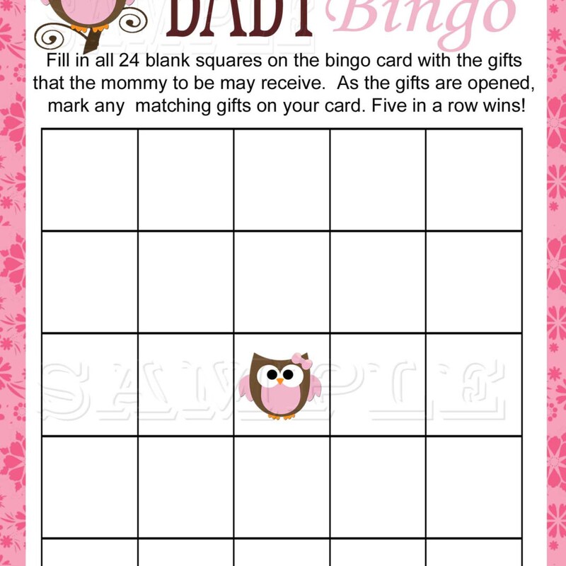 Pink Owl Baby Shower - Etsy
