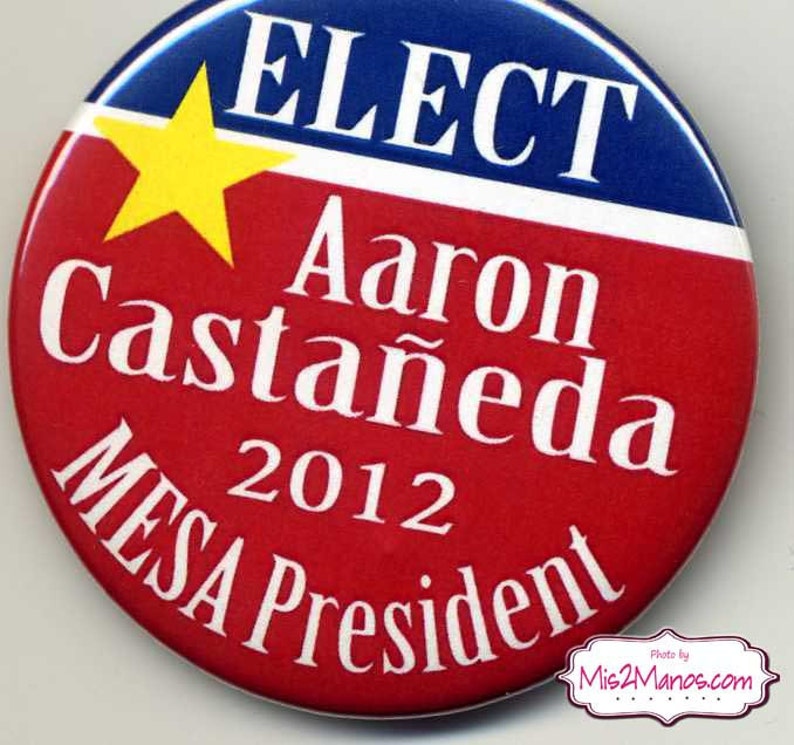 Campaign Buttons High School President Buttons Personalized - Etsy
