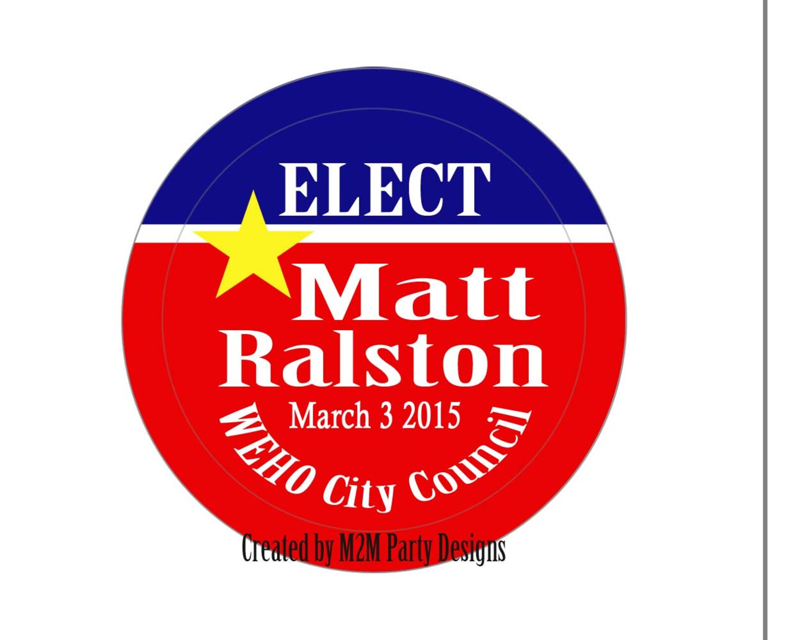 Campaign Buttons 3.5 Inch Button High School President Buttons - Etsy