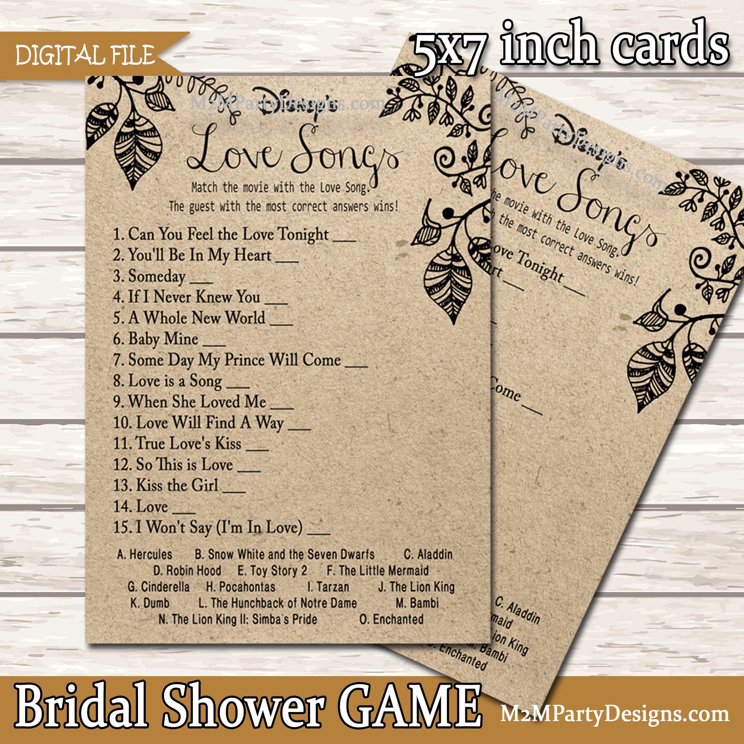 12 Printable Bridal Shower Games. Games Bundle Bridal Shower | Etsy
