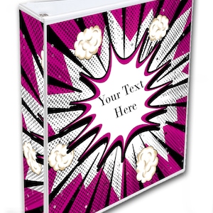 Superheroes Binder Covers Super Hero Student. Teacher Editable ...