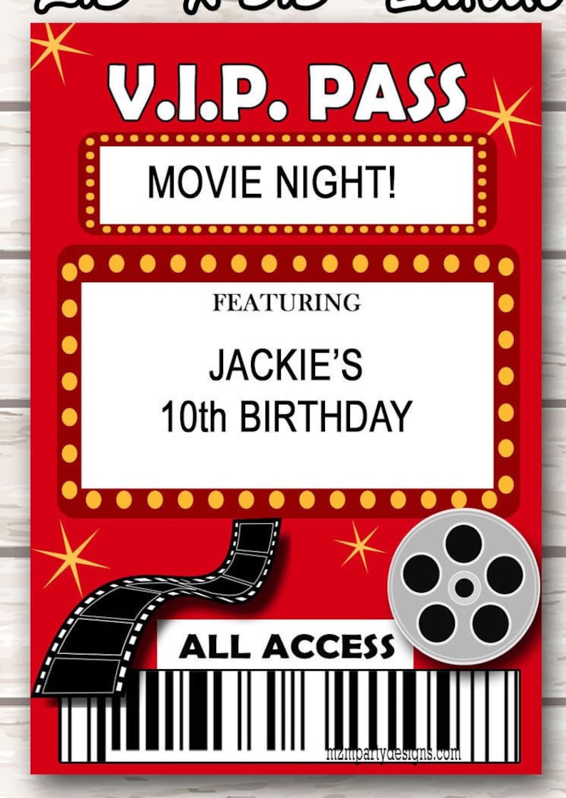 Movie Name Tags Hollywood Party Tags Digital Instant - Etsy Singapore