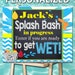 Poolside SNACK SHACK. Birthday Poster. Backdrop Printable Sign ...