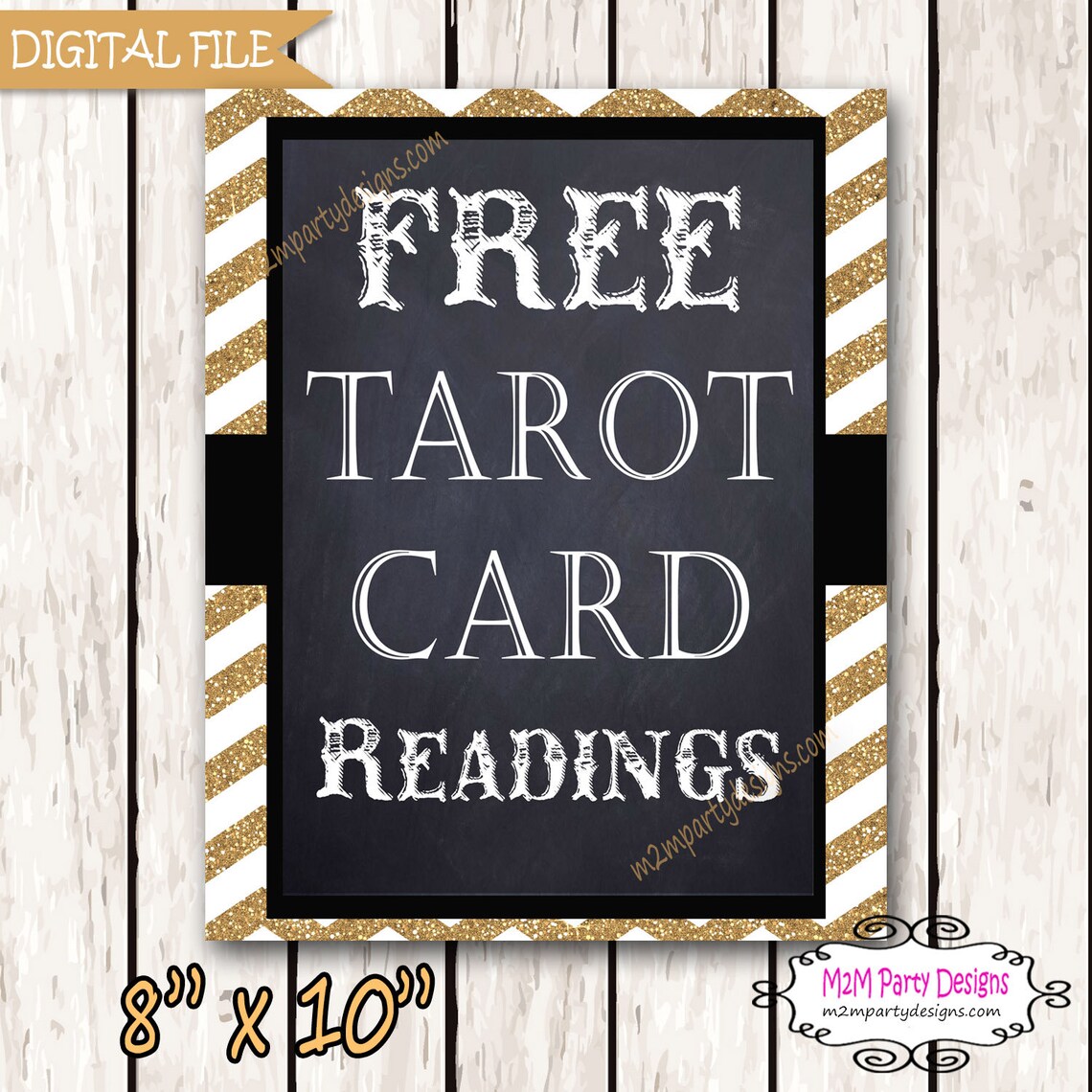 Tarot Reading Sign Weddingphoto Booth Sign Sign Printable - Etsy