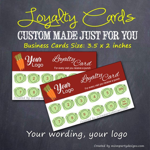Restaurant Loyalty Cards