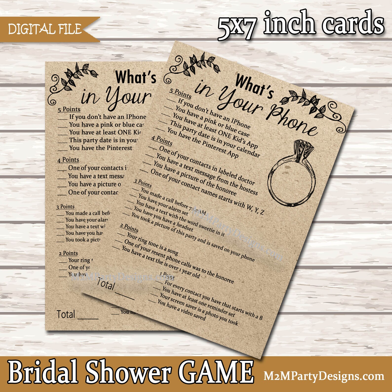 12 Printable Bridal Shower Games. Games Bundle Bridal Shower | Etsy
