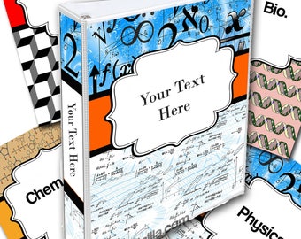 Binder Covers Halloween Student. Teacher Editable Printable | Etsy