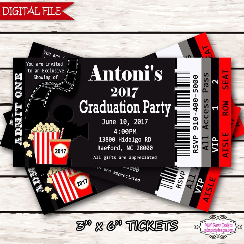 Movie Grad Party - Etsy