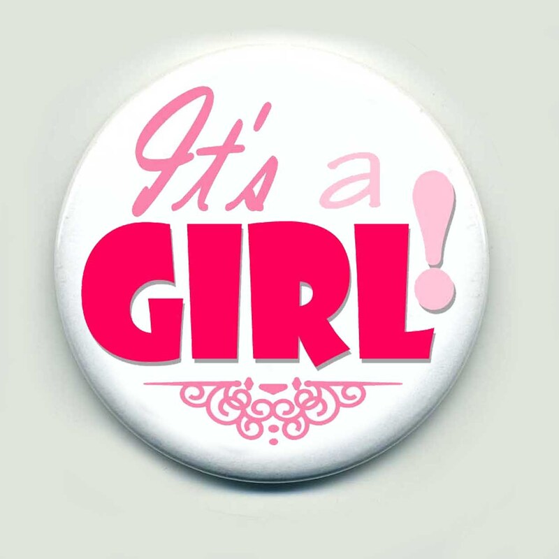 Girl Buttons - Etsy
