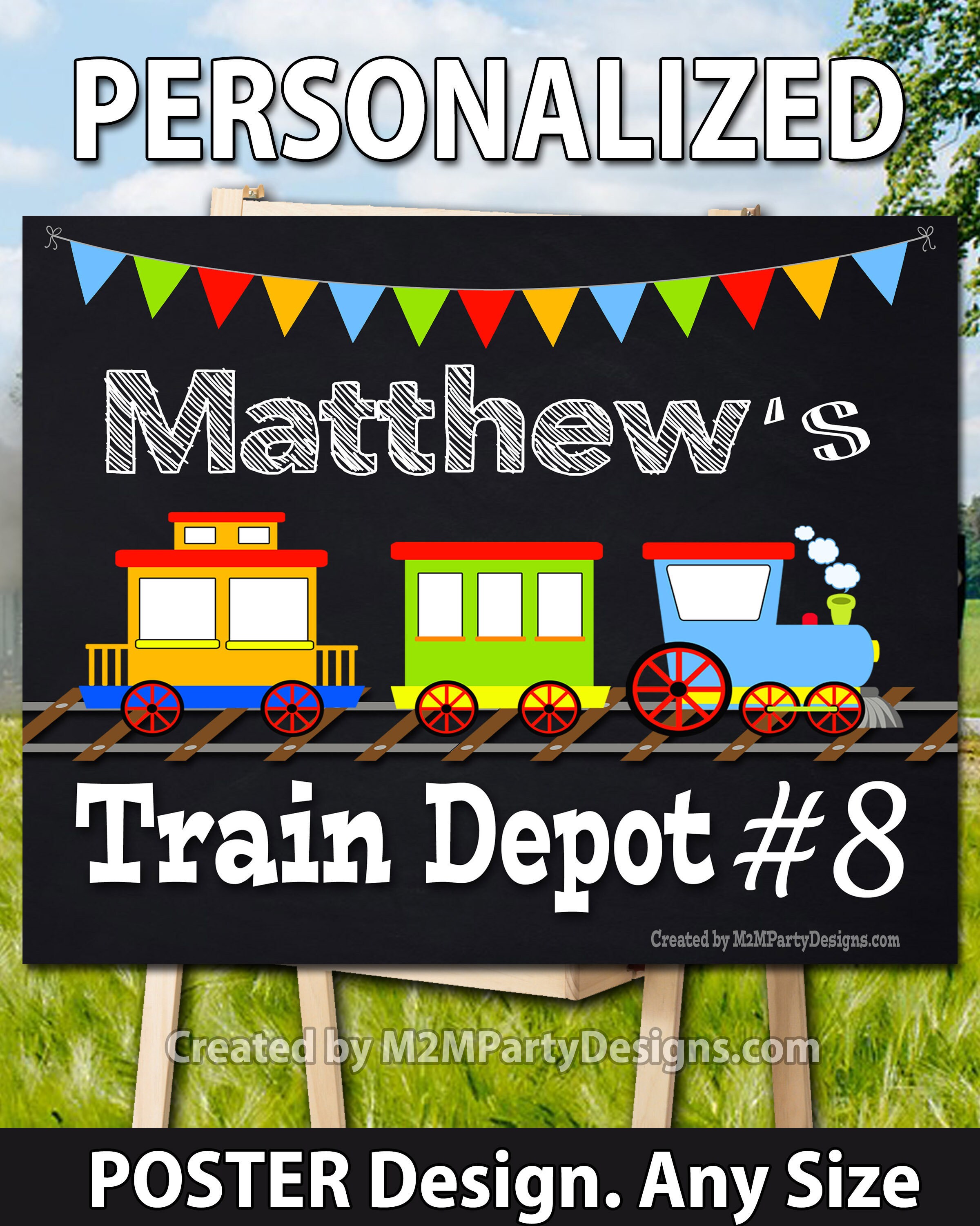 Liquid Station. Birthday Poster. Science Backdrop Printable | Etsy