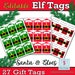 Elf Tags Printable Santa and Elves Gift Tags christmas Instant Download ...
