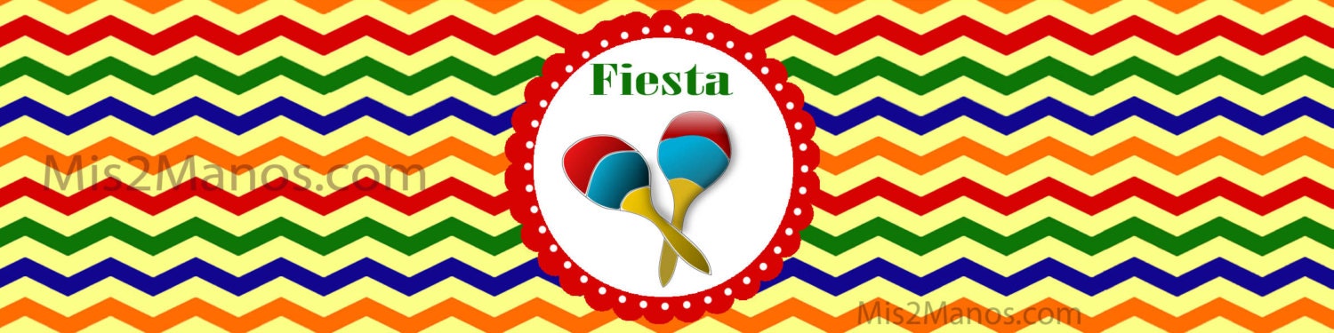 Fiesta Party Tags Graduation Baby Shower Birthday | Etsy