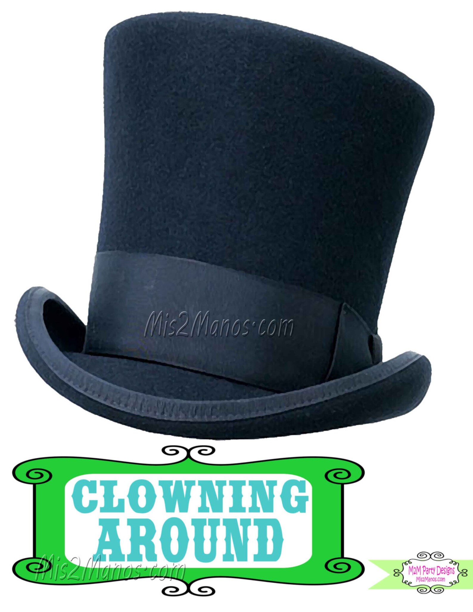 Clown Photo Props INSTANT DOWNLOAD KIT Set of 16 Carnaval - Etsy