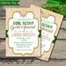 Girl Scout Gold Award Invitations, courageous Invitation, PHOTO ...
