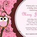 Baby Owl, BINGO Game, Printable, Pink Baby Shower, Instant Download - Etsy