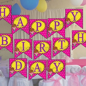 Fiesta Banner, INSTANT Download Party, DIY, Print It Yourself 4x6 Inch ...