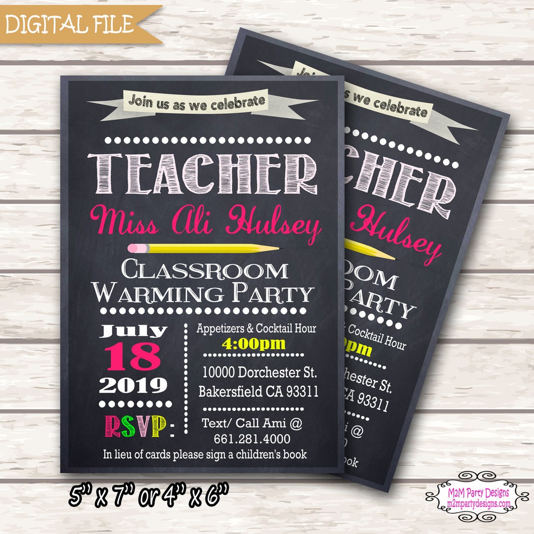 Teacher Education Degree Graduation Invitation Personalized Graduation ...