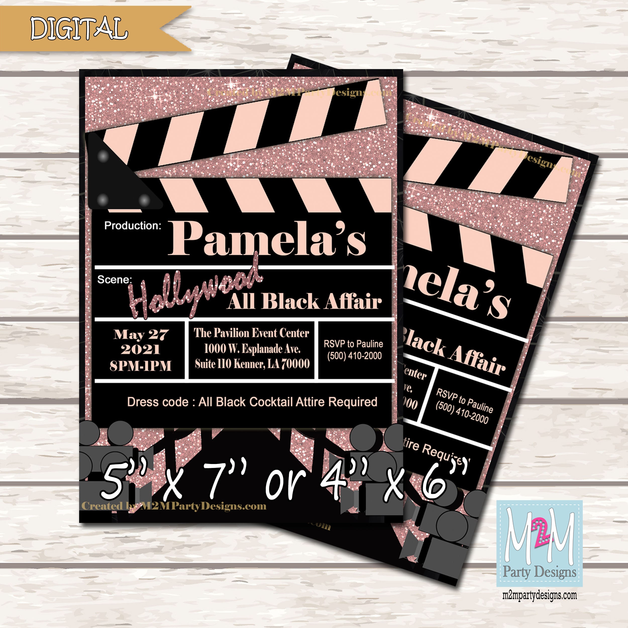 Graduation Movie Ticket Invite Diy Printable Movie Night Party | Etsy