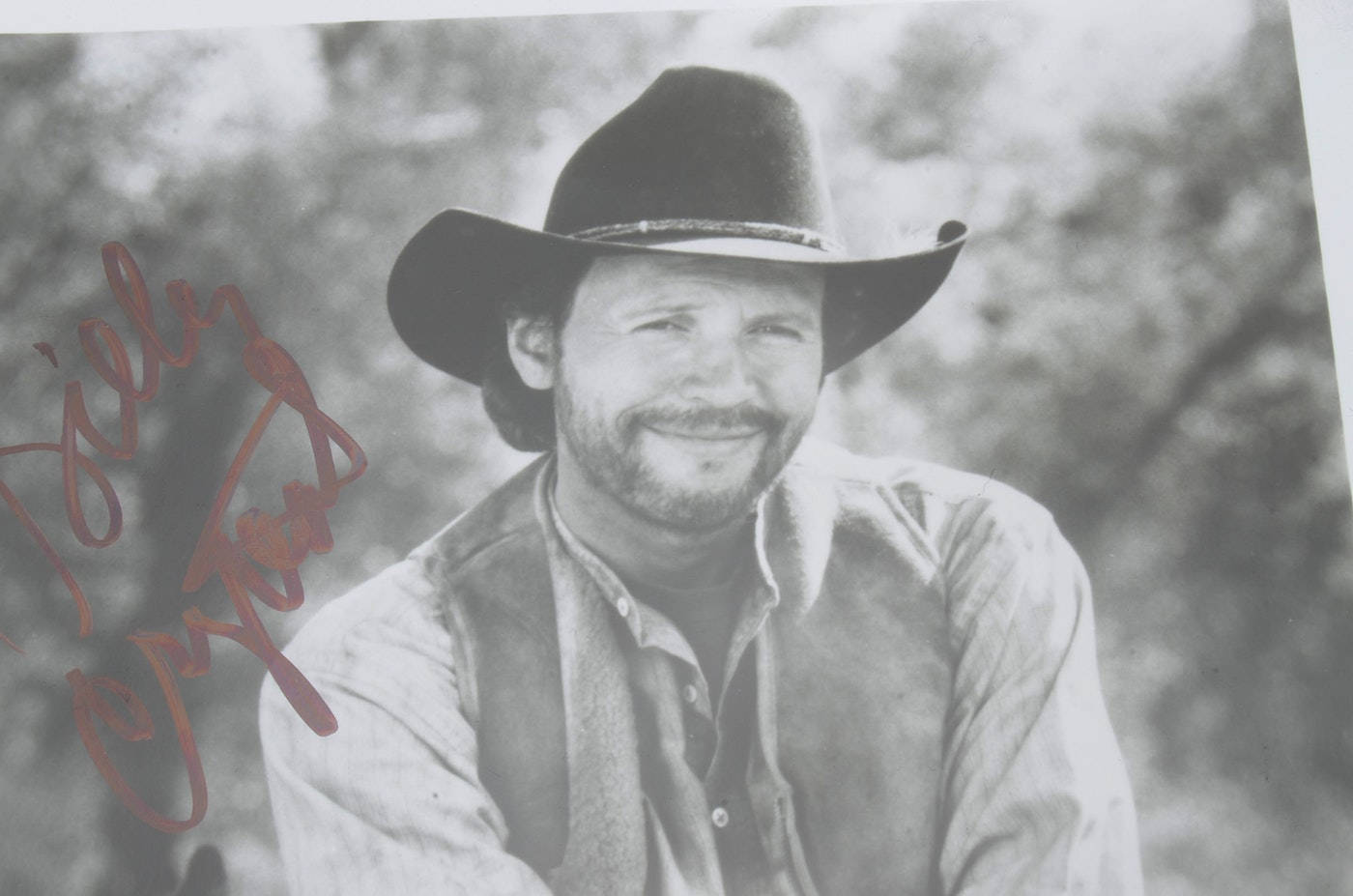 Billy Crystal Autograph Photograph, Hollywood Comedian, Cowboy on Horse ...