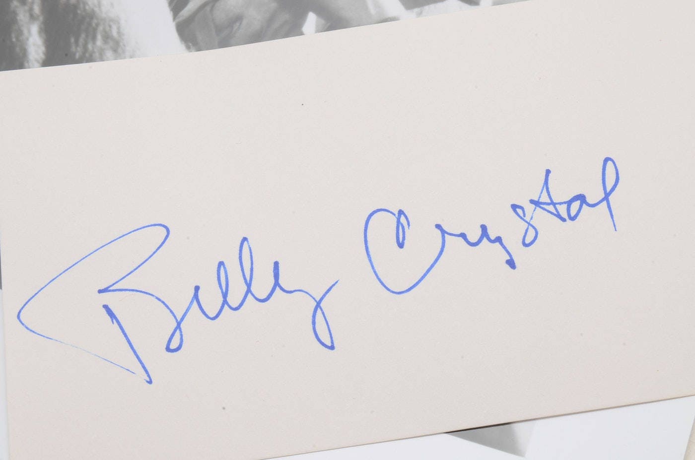 Billy Crystal Autograph Photograph, Hollywood Comedian, Cowboy on Horse ...