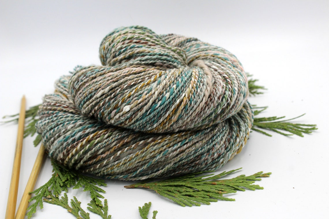 Sport Weight Yarn Handspun Merino Wool Blend 290 Yards of a - Etsy