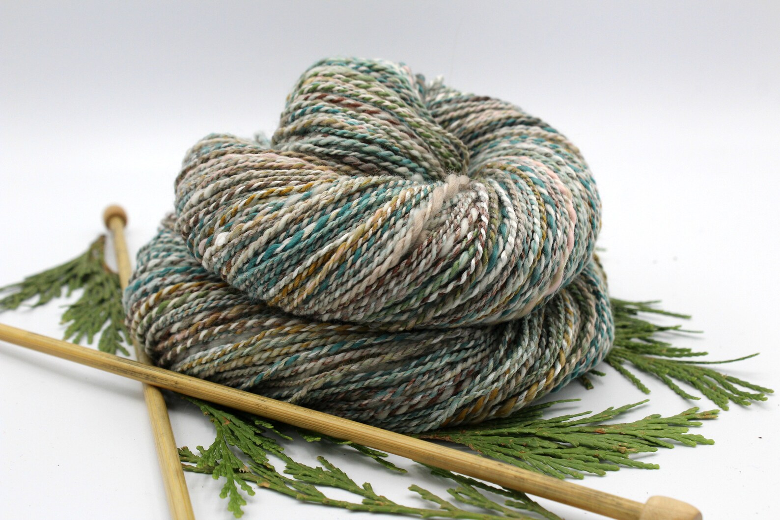 Sport Weight Yarn, Handspun Merino Wool Blend, 290 Yards of a 2 Ply ...