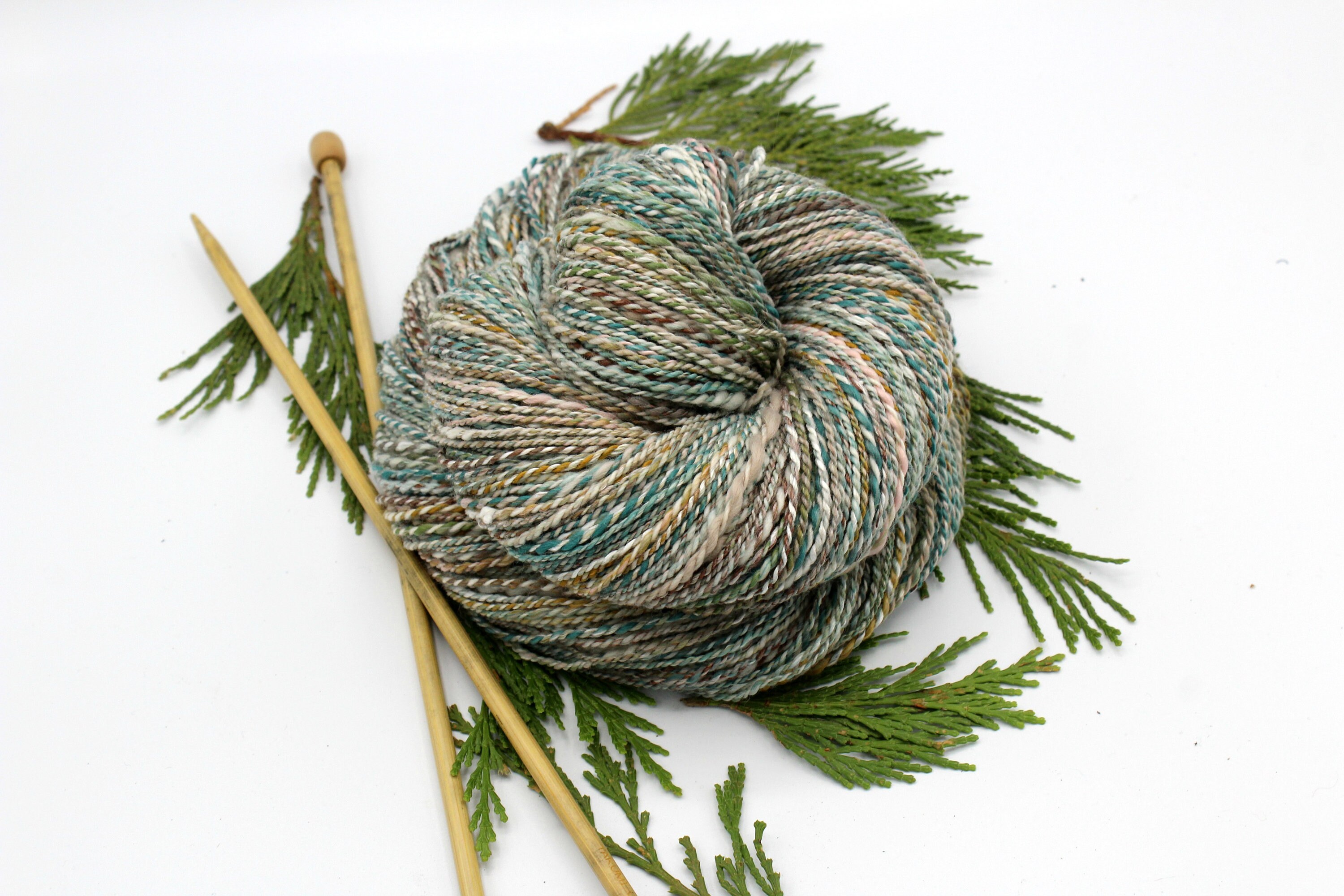 Sport Weight Yarn, Handspun Merino Wool Blend, 290 Yards of a 2 Ply ...