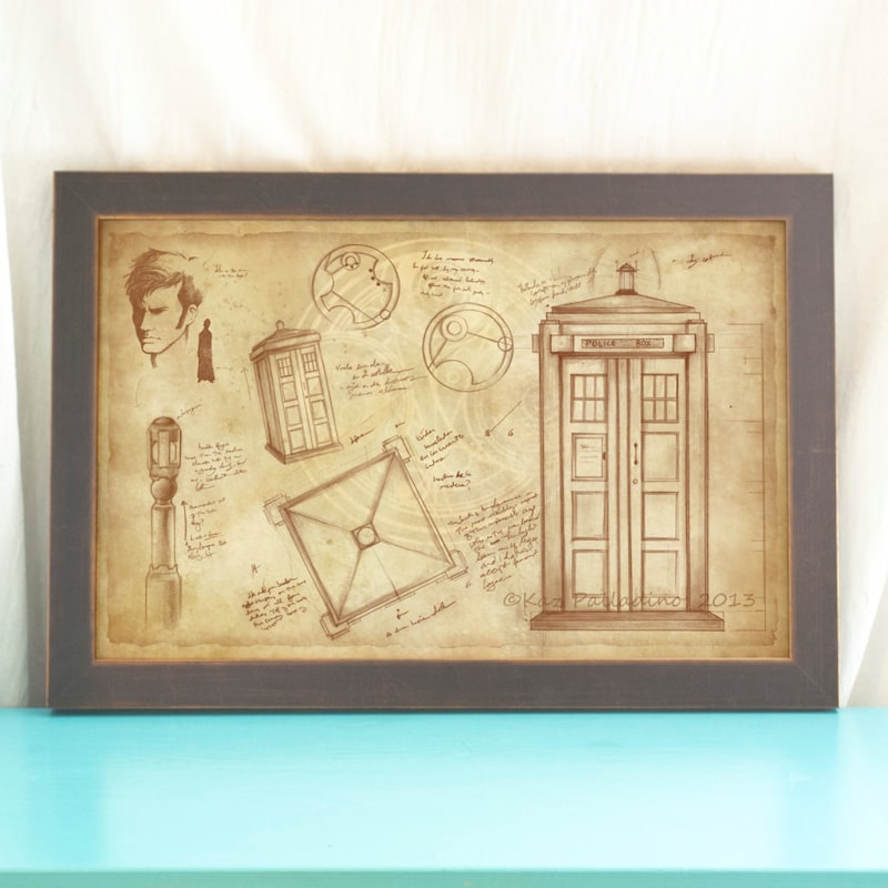 Doctor Who Print - Etsy