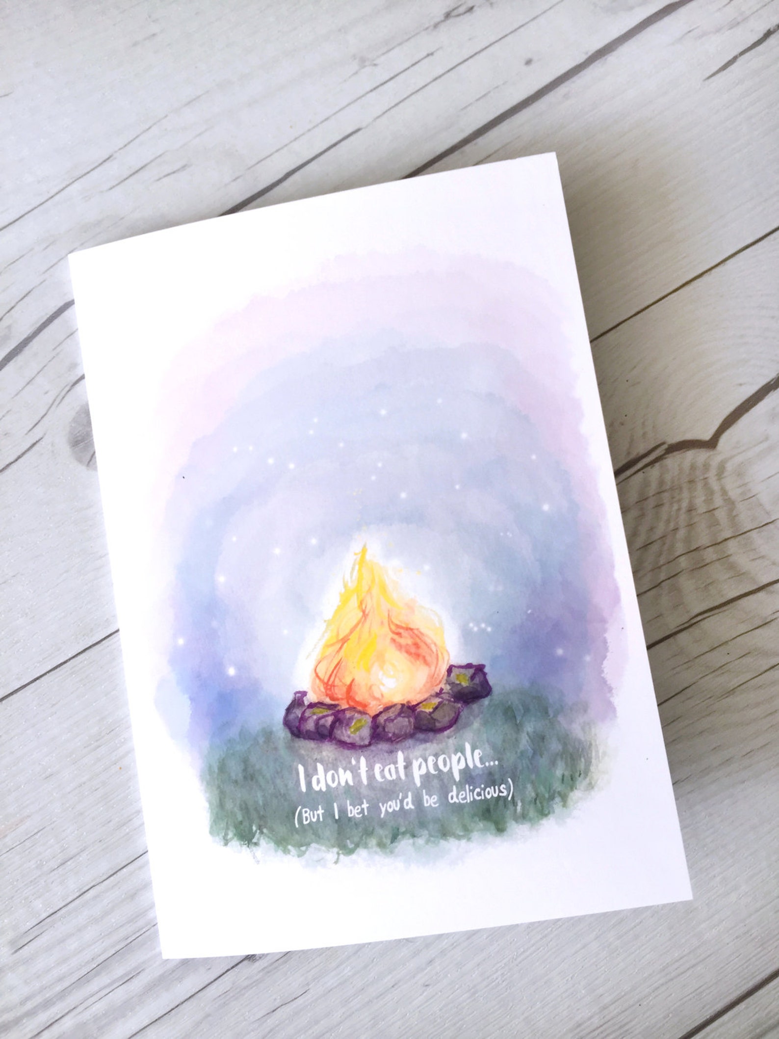 You'd Be Delicious // Awkward Love Card // Funny BFF | Etsy