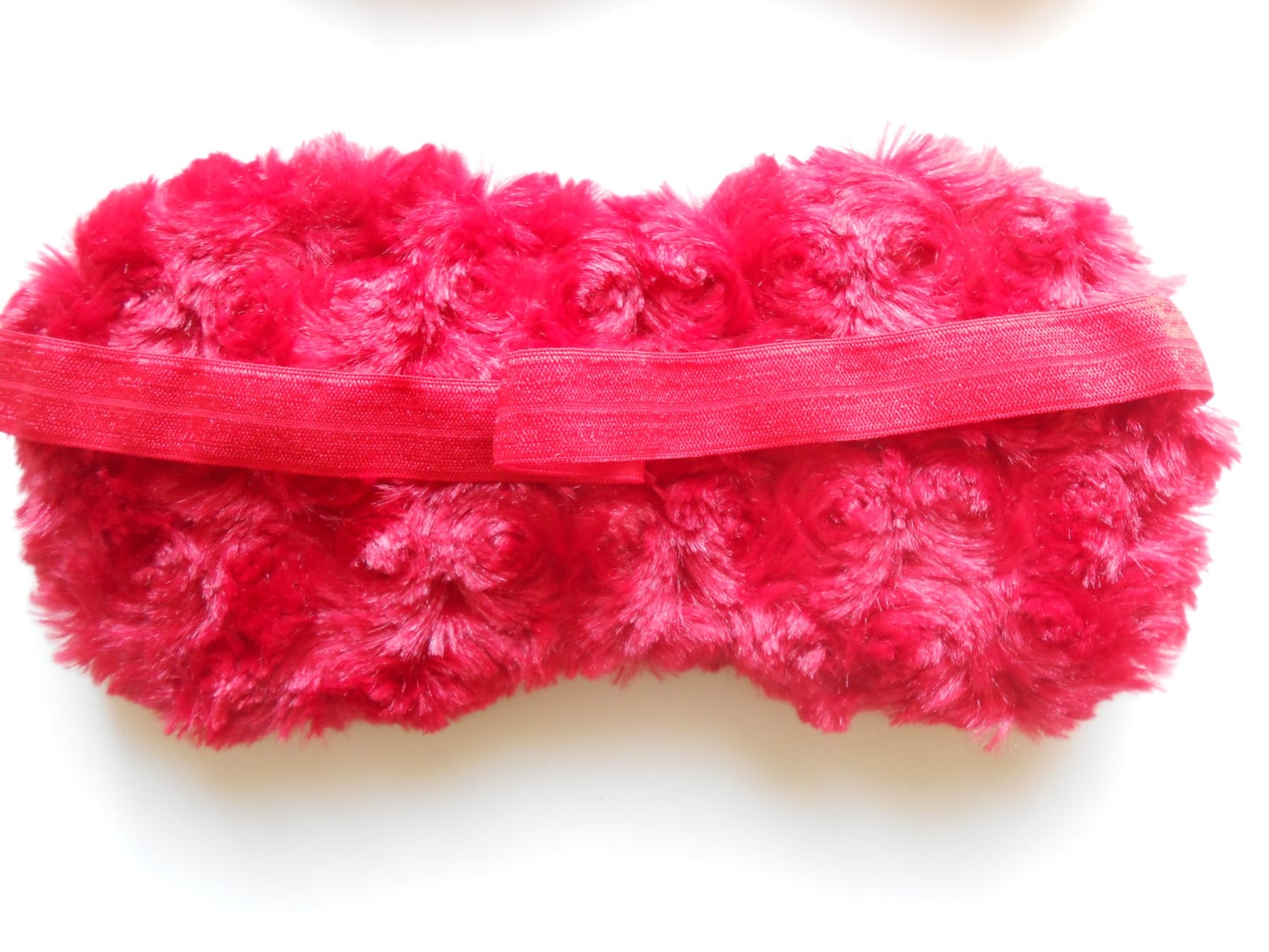 Red Hot Minky Sleep Mask - Etsy