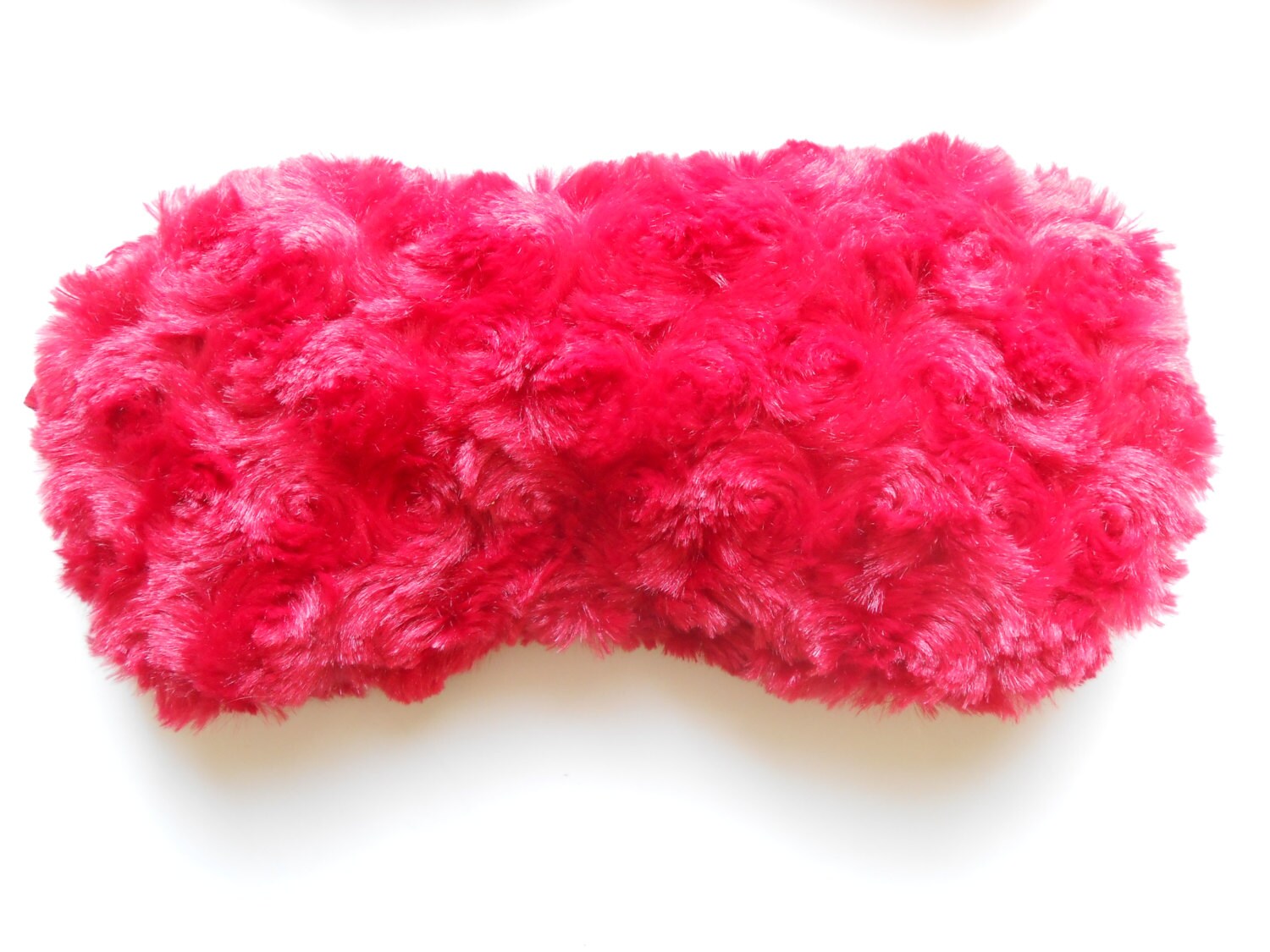 Red Hot Minky Sleep Mask - Etsy