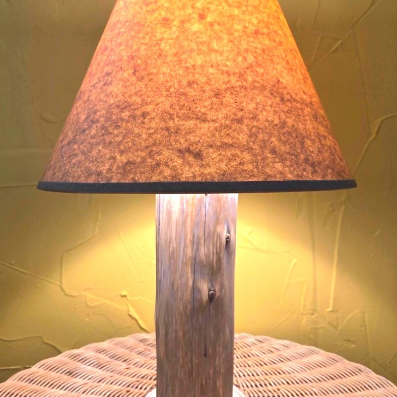 Rustic Log Lamps - Etsy