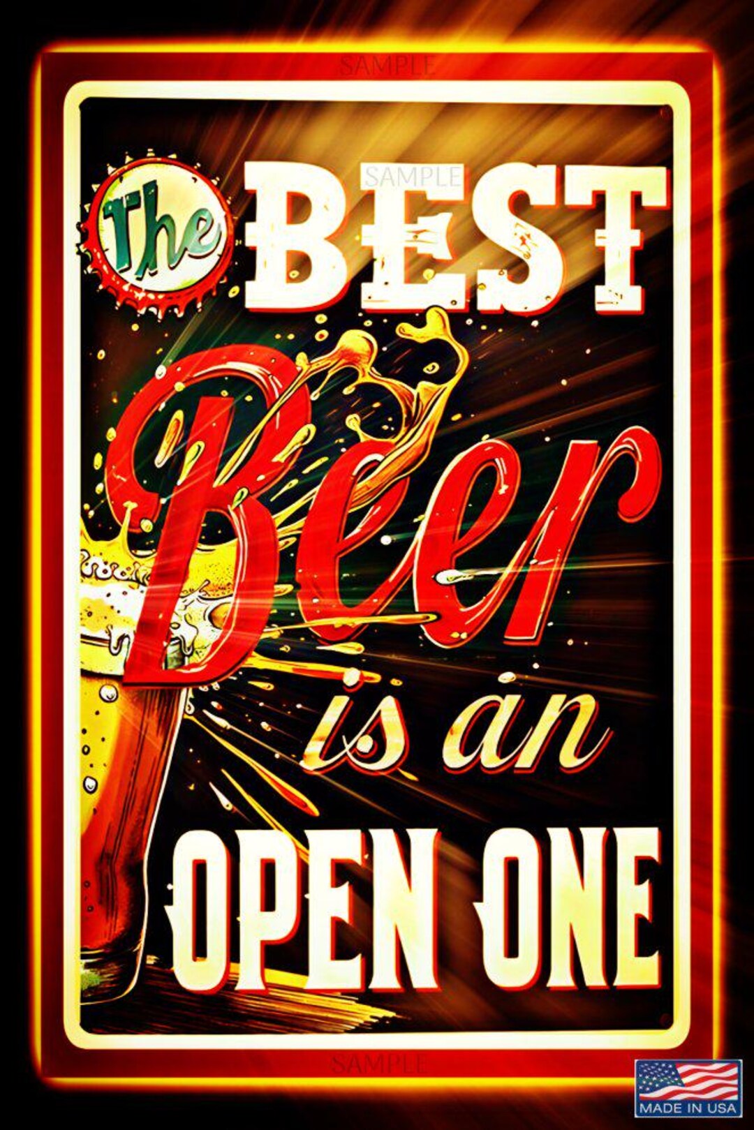 World's Greatest Signs! All Weather Metal 8"x12" Sign! Funny Man Cave ...