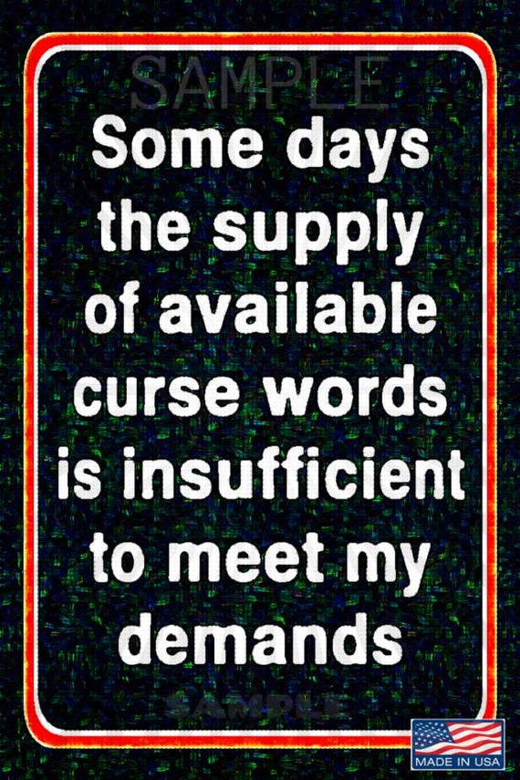 Meet My DEMANDS Made in USA 8x12 Metal Sign Man - Etsy