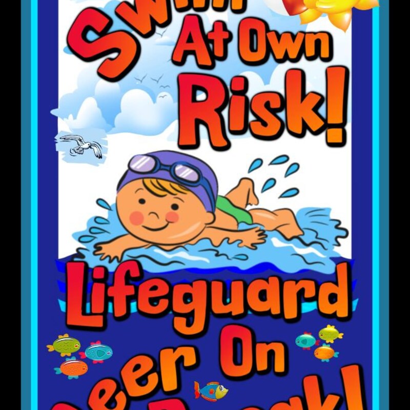 Lifeguard Signs - Etsy
