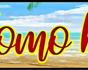 E Komo Mai Welcome Sign | Etsy