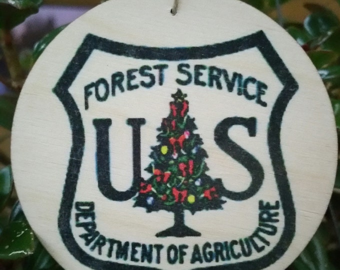 Smokey the Bear Glass Ornament, Cody Foster - Etsy
