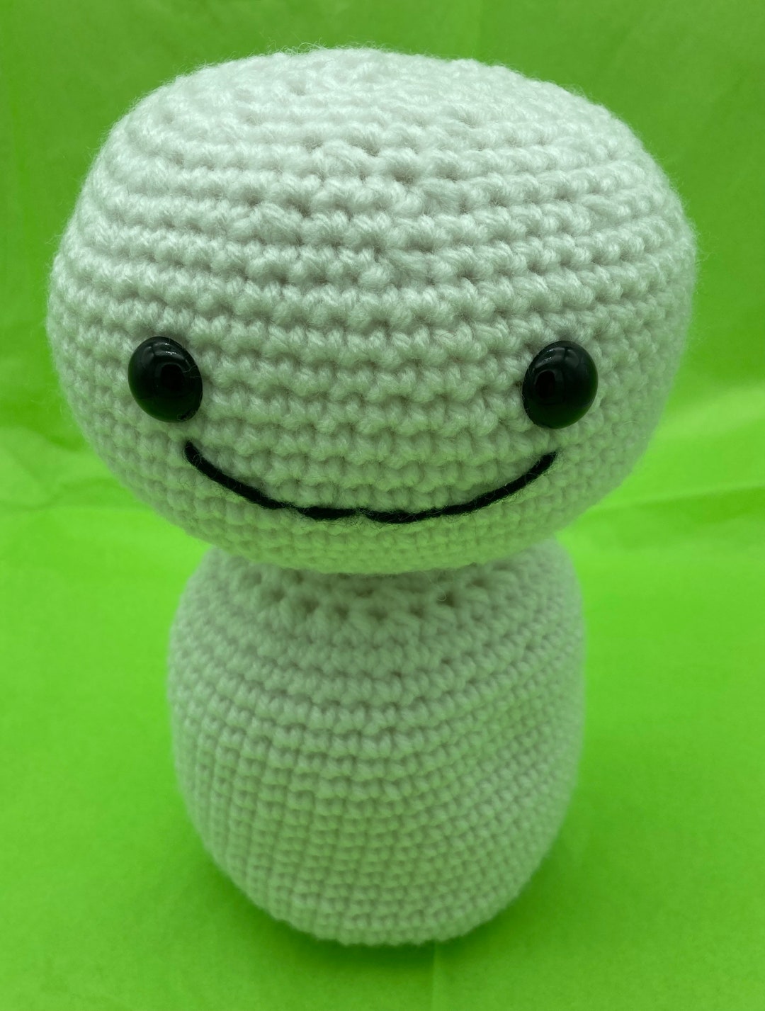 Dreamwastaken Dream Blob MCYT Minecraft Crochet Amigurumi - Etsy